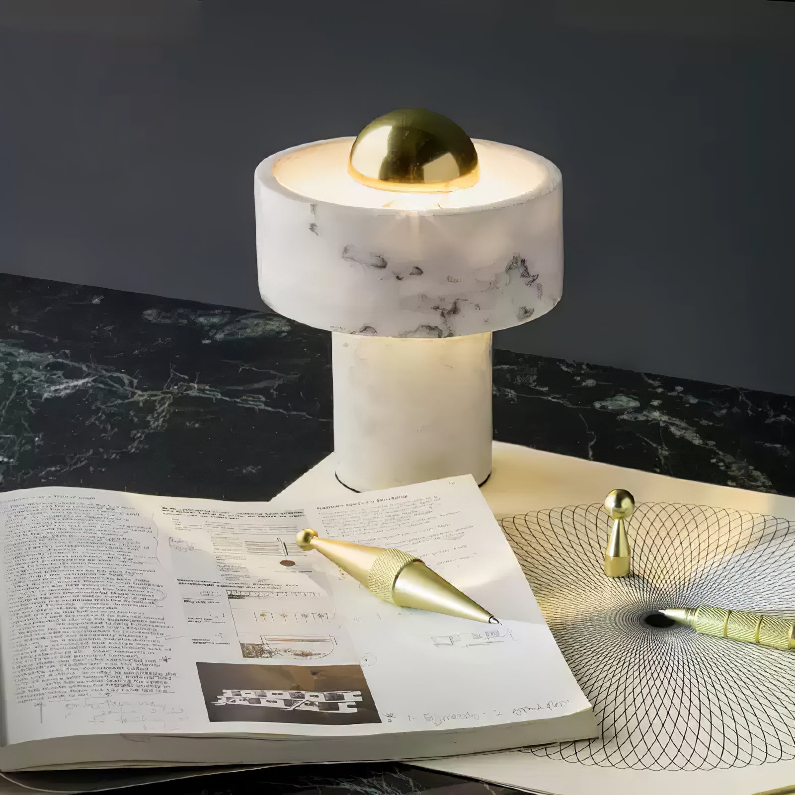 The Timeless Appeal of Marble Table Lamps: Elevate Your Home with Vakk ...