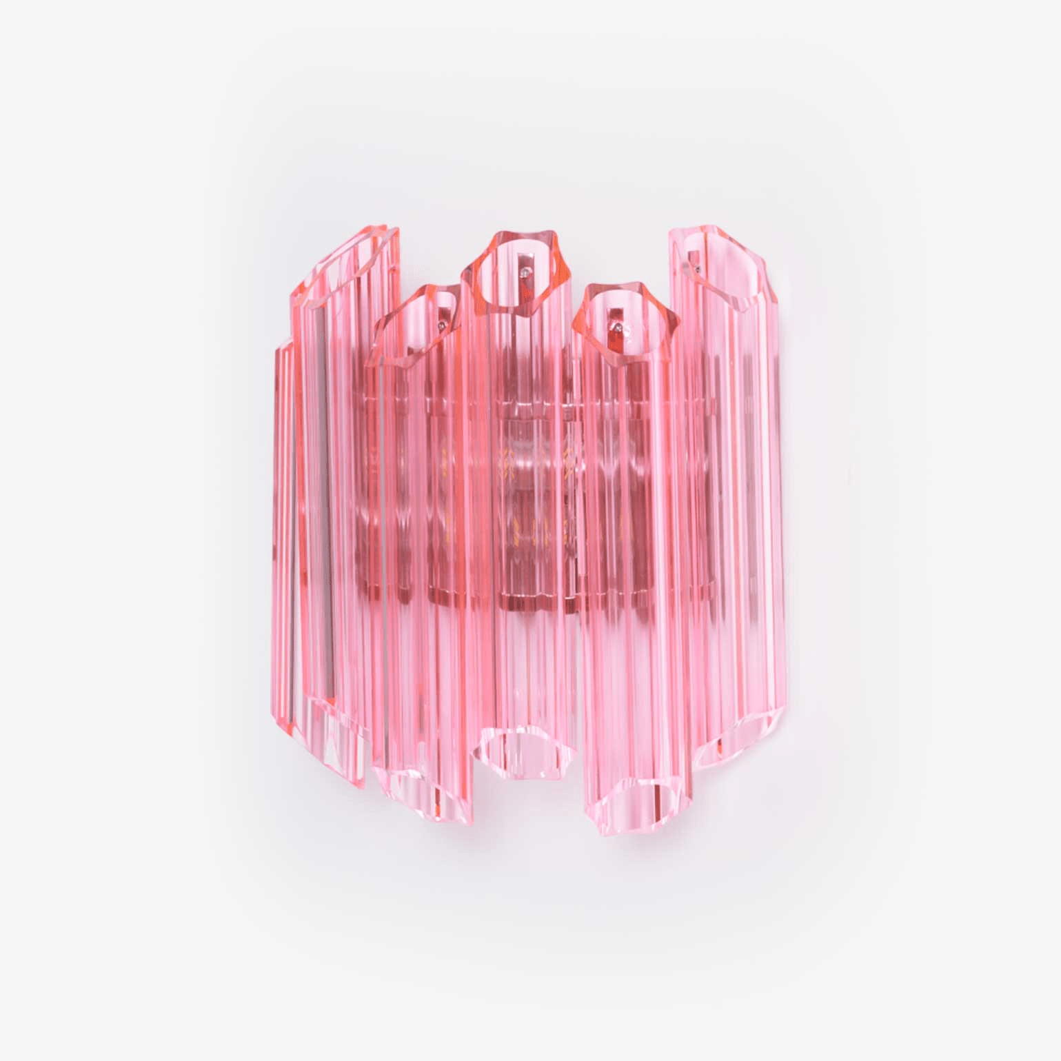 Pink Palermo Glass Wall Lamp – Vakkerlight