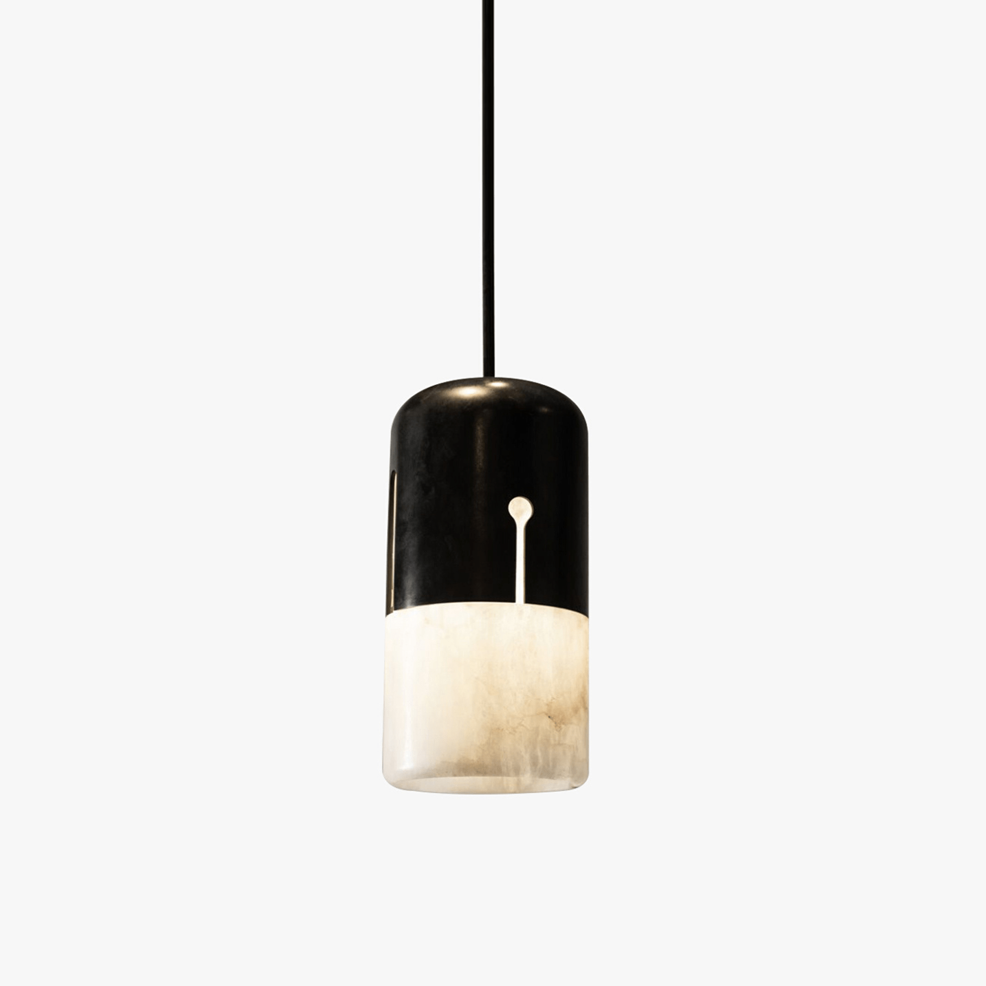 Duotone Capsule Alabaster Pendant Lamp – Vakkerlight