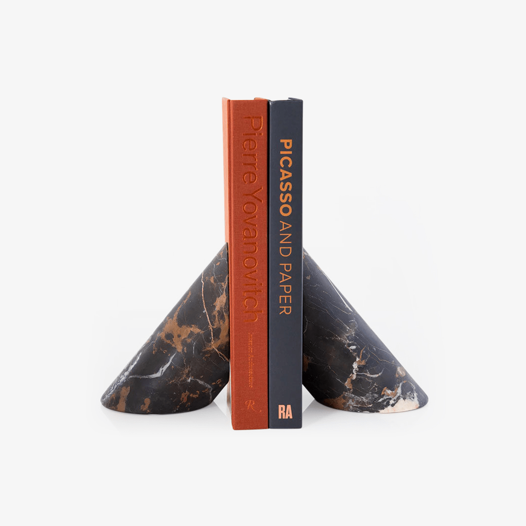 Sculpted Marble Bookends – Vakkerlight