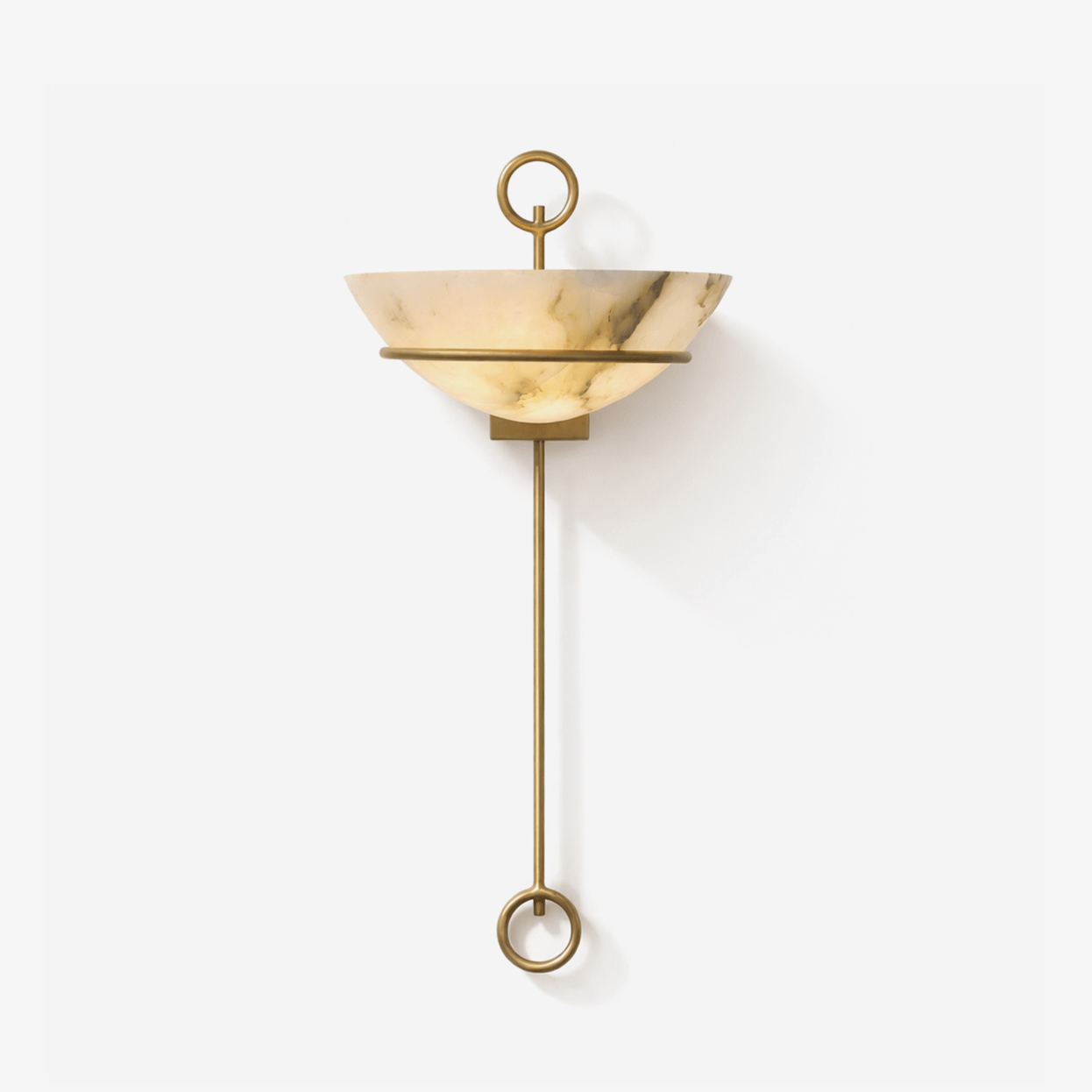 Tether Alabaster Wall Light – Vakkerlight