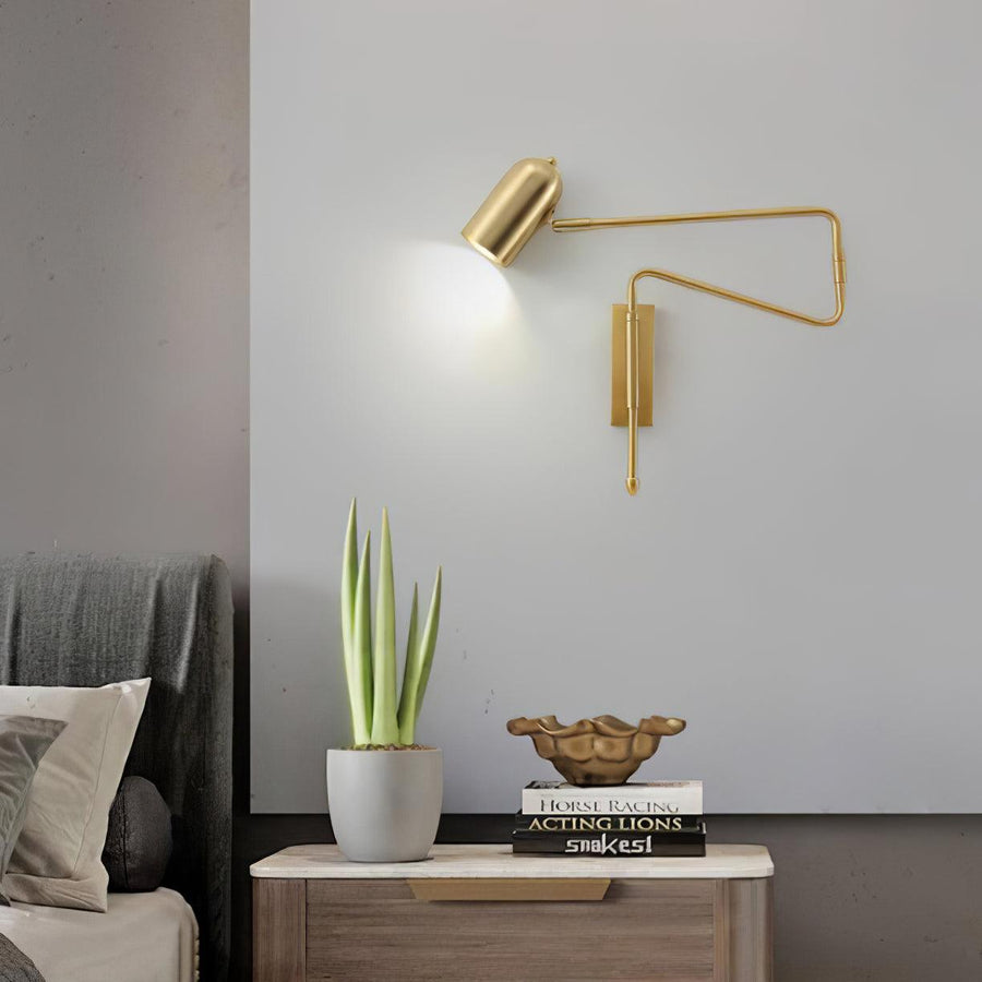 Adjustable Arm Reading Wall Lamp – Vakkerlight