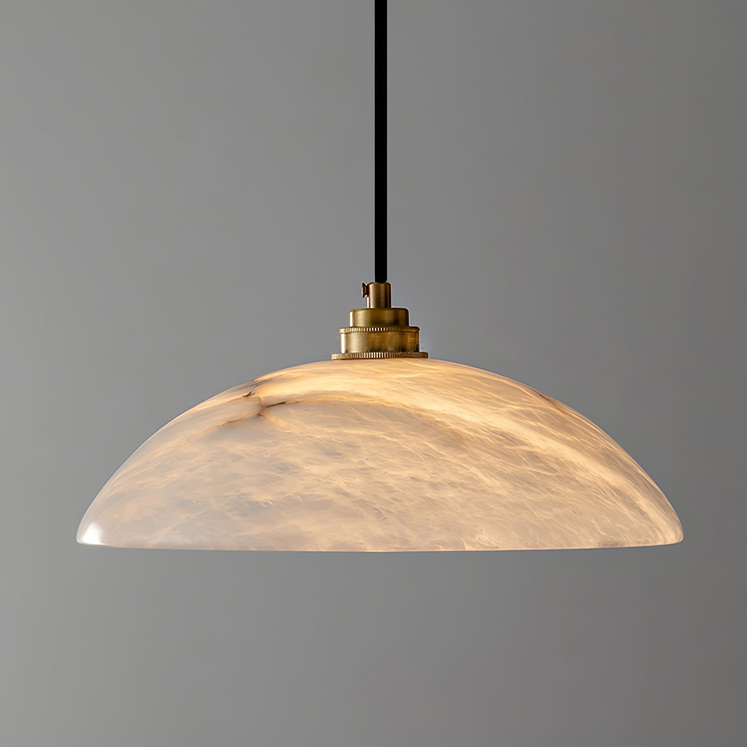 Alabaster Dome Pendant Lamp – Vakkerlight