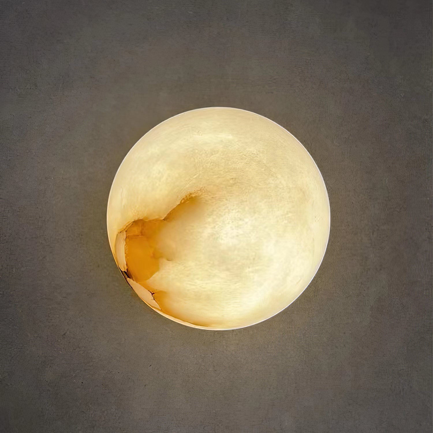 Alabaster Mini Orb Wall Lamp – Vakkerlight