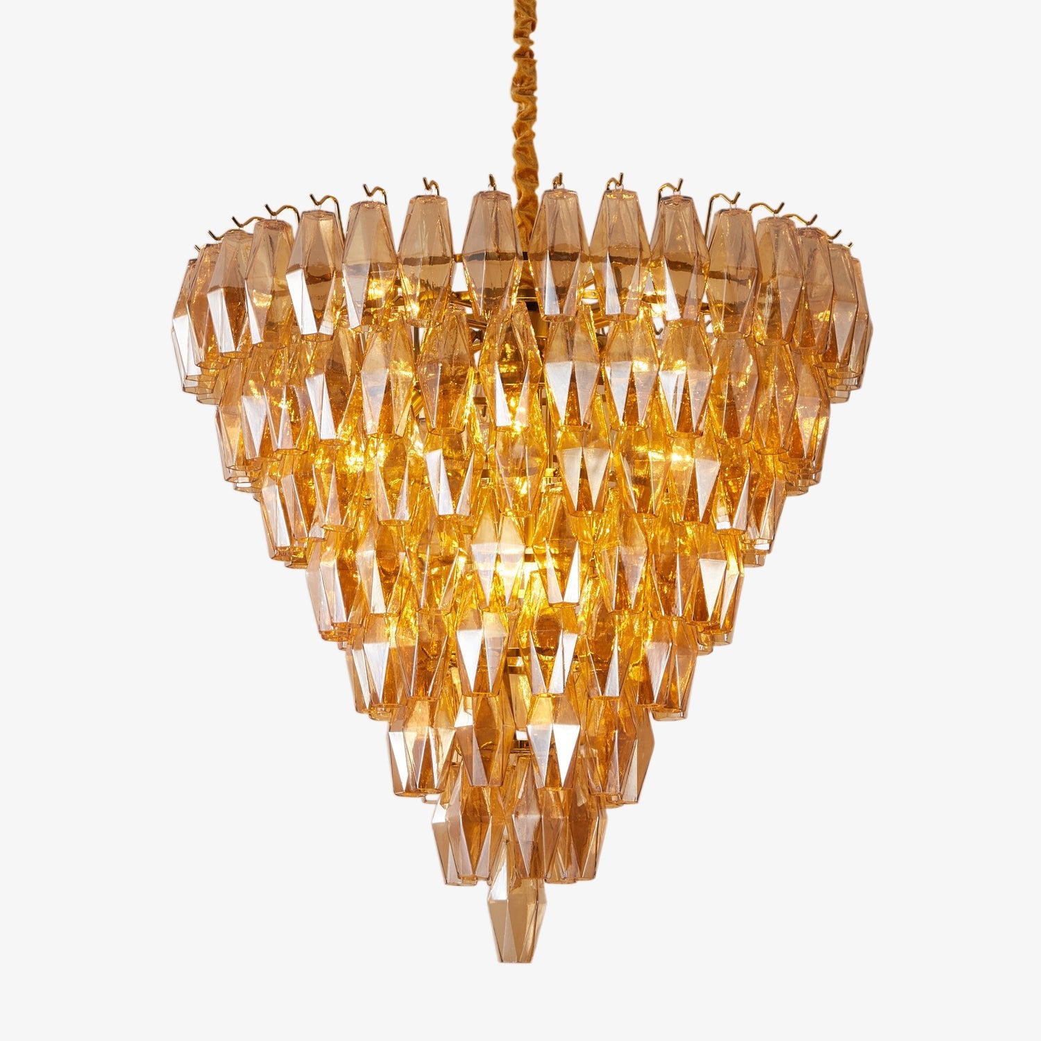 Amber Empire Chandelier – Vakkerlight