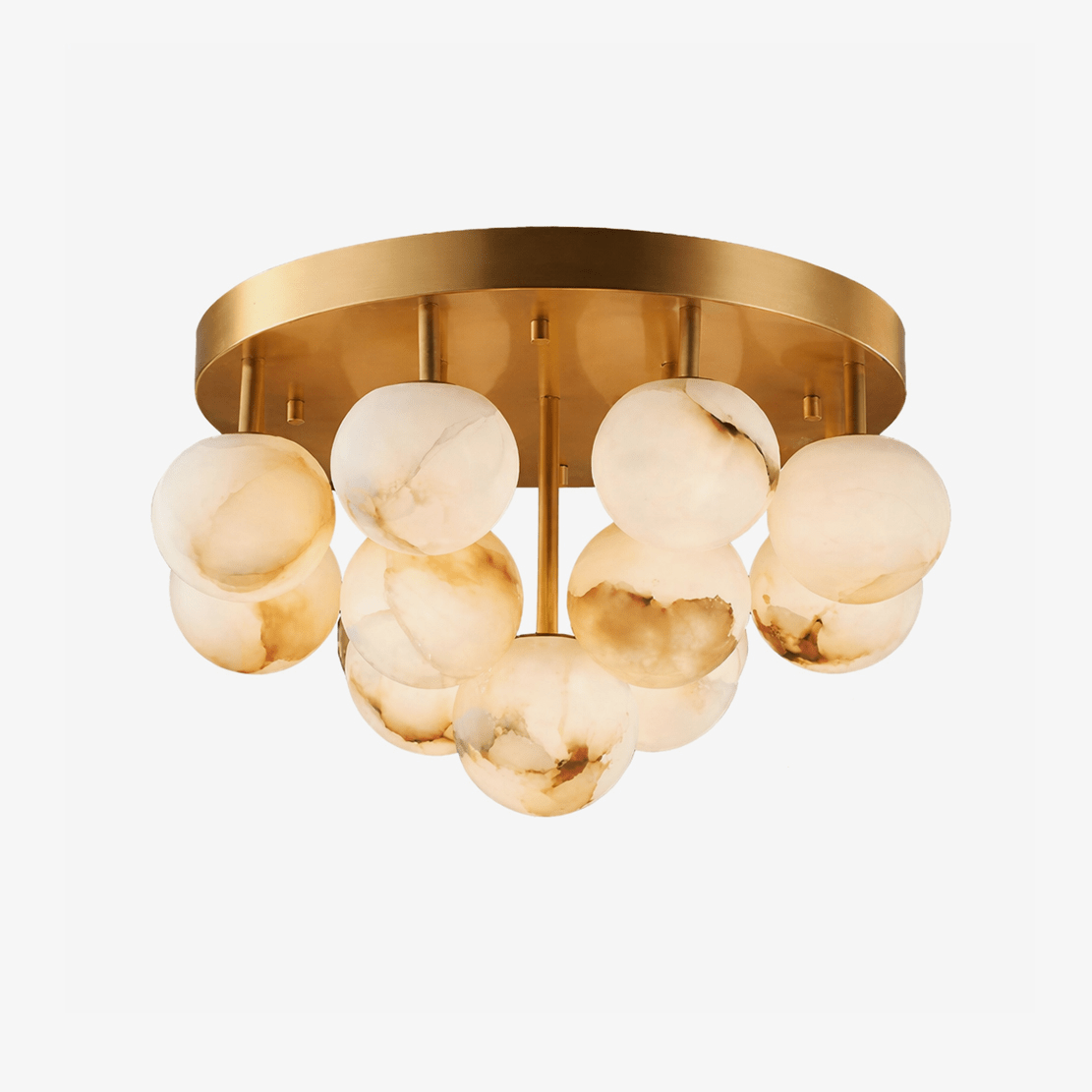 Aurelia Alabaster Globe Ceiling Light – Vakkerlight