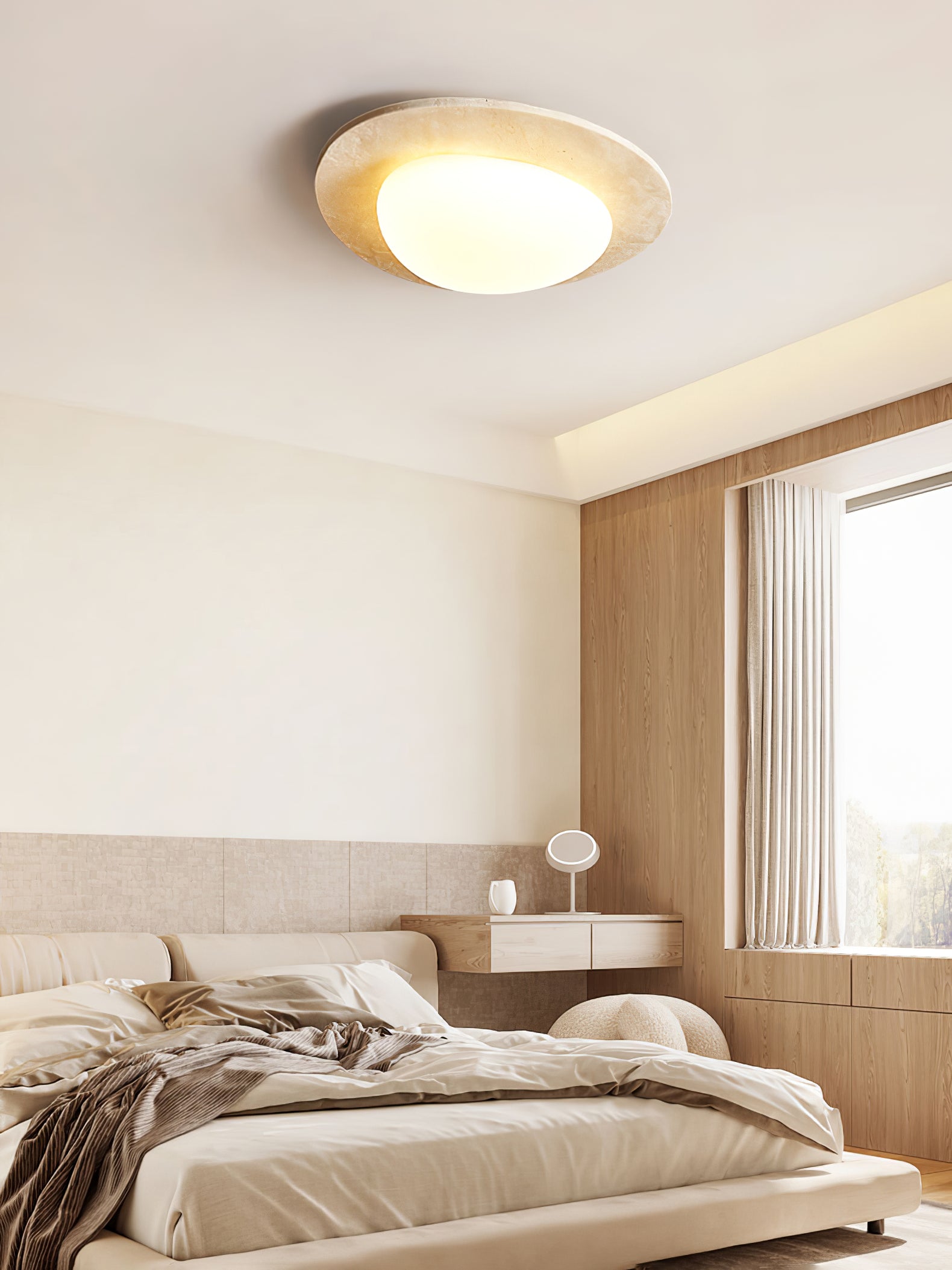 Aurora Stone Ceiling Light – Vakkerlight