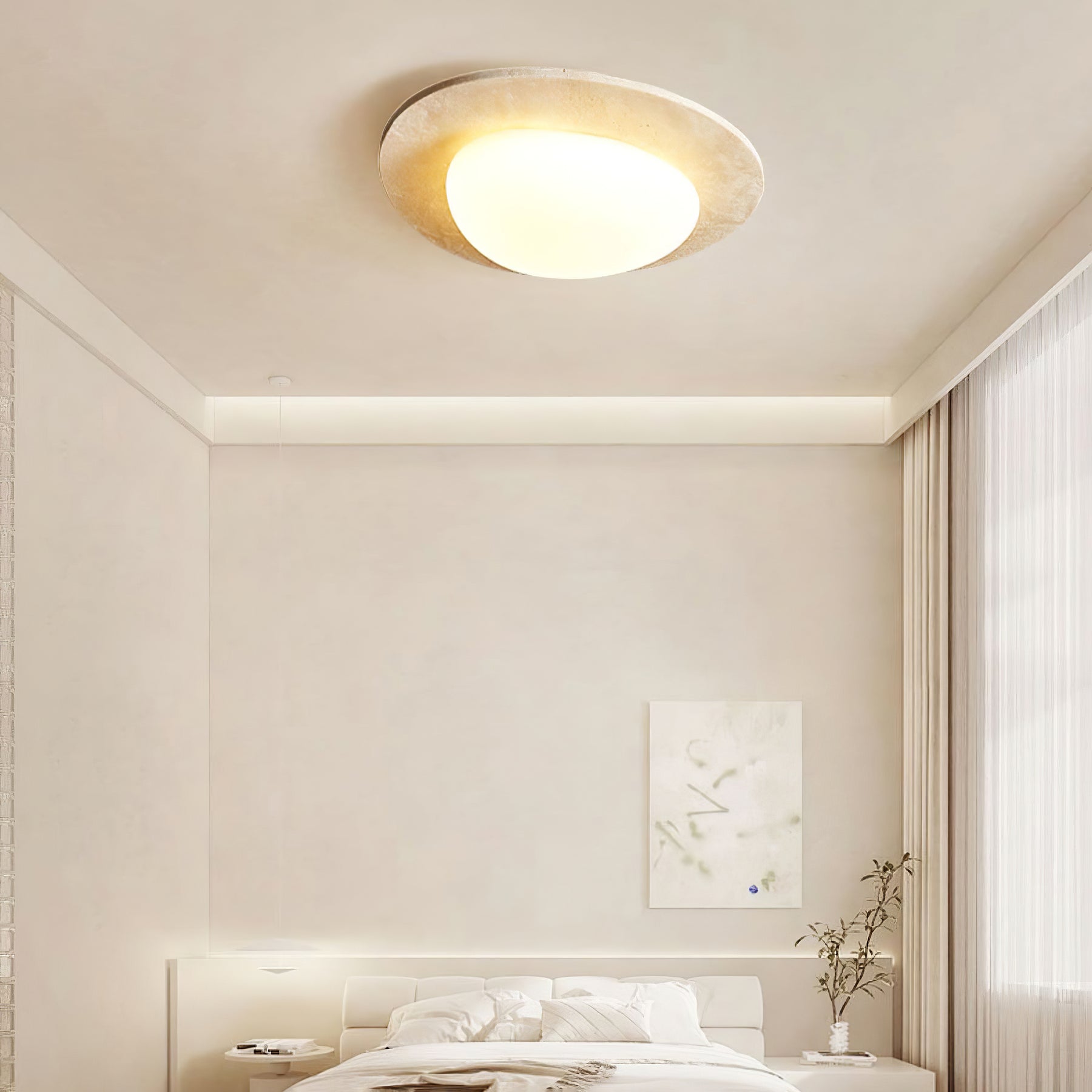 Aurora Stone Ceiling Light – Vakkerlight