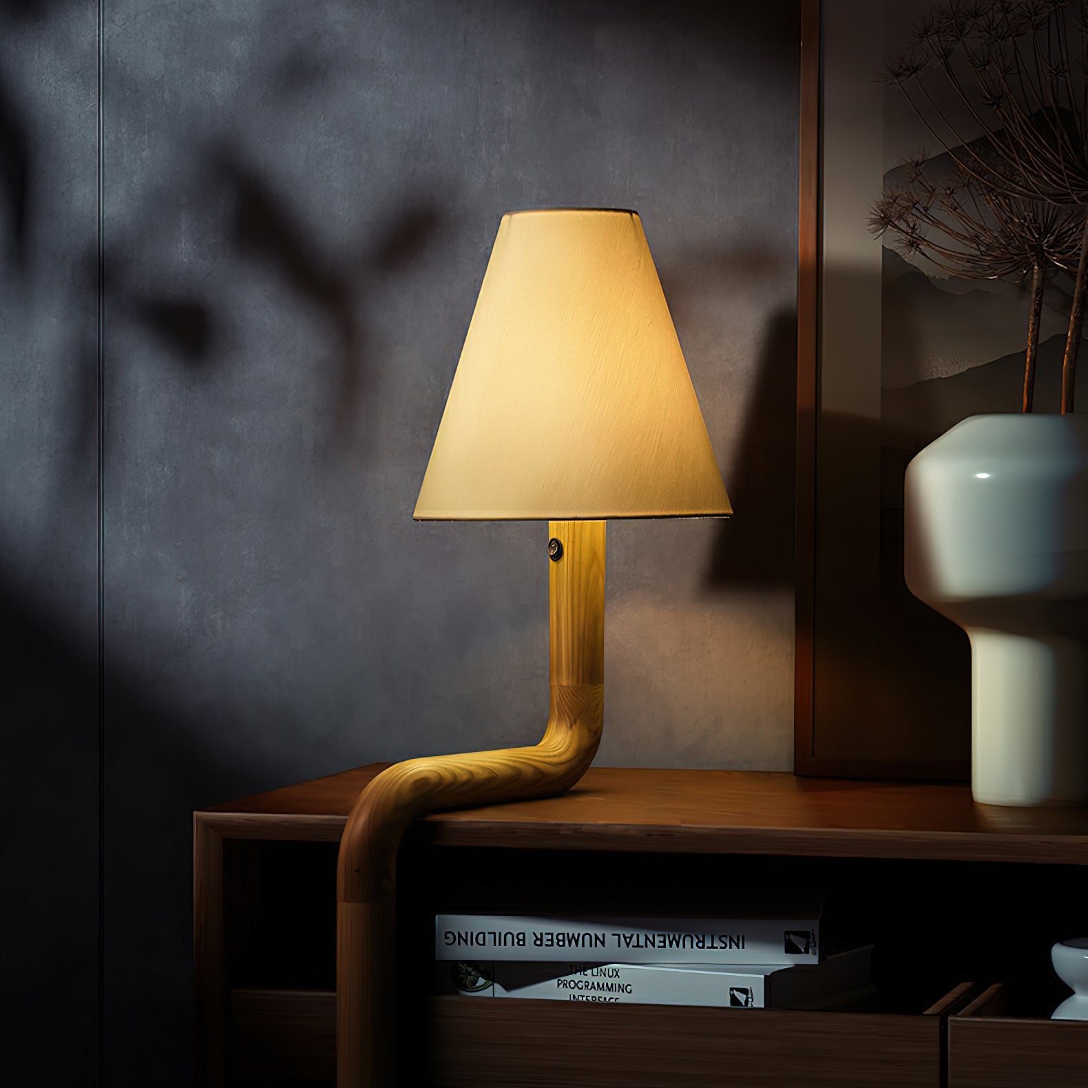 Bend Wood Table Lamp – Vakkerlight