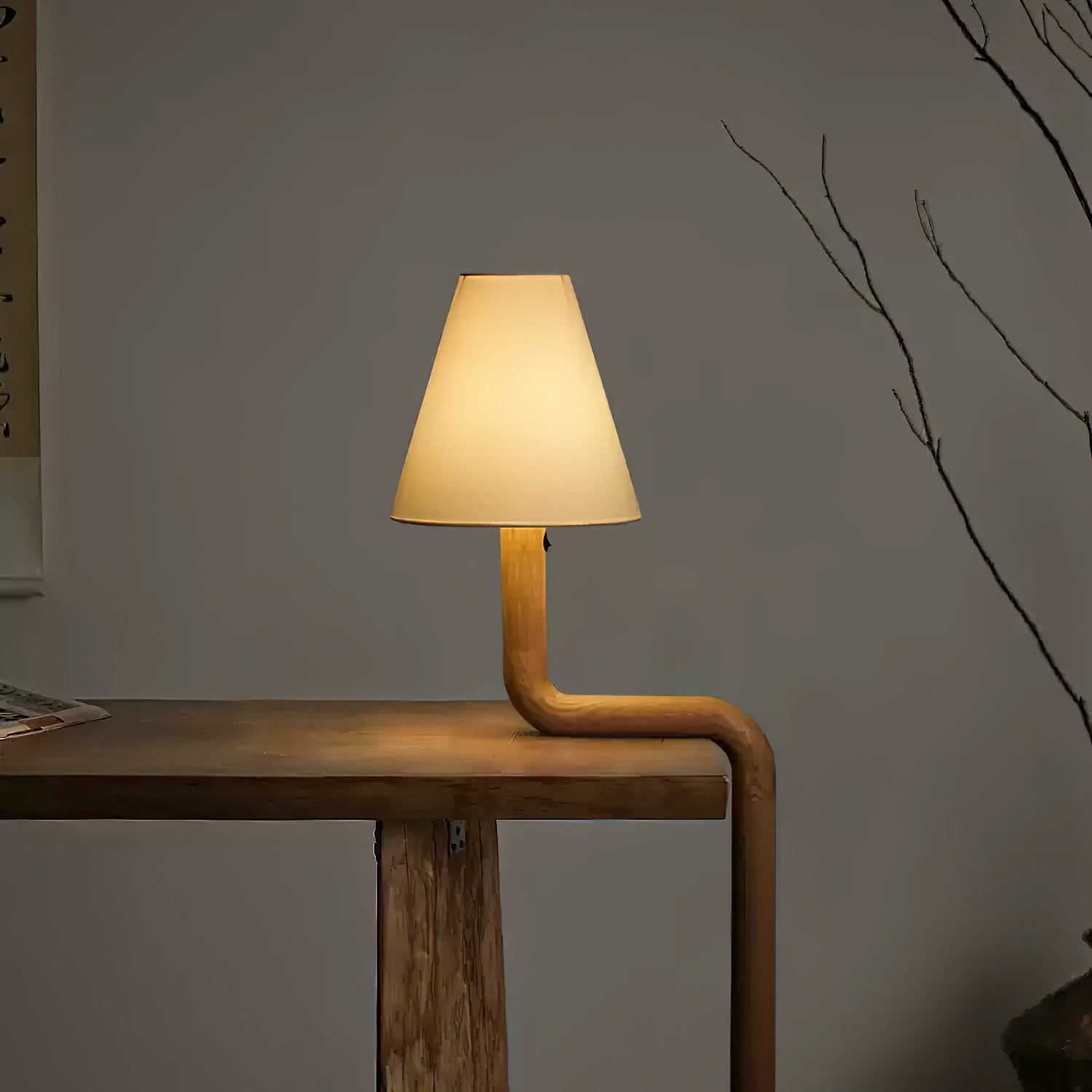 Bend Wood Table Lamp – Vakkerlight