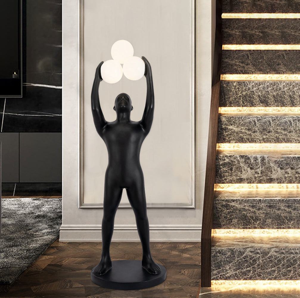 Enlightened Figure Sculptor Floor Lamp – Vakkerlight