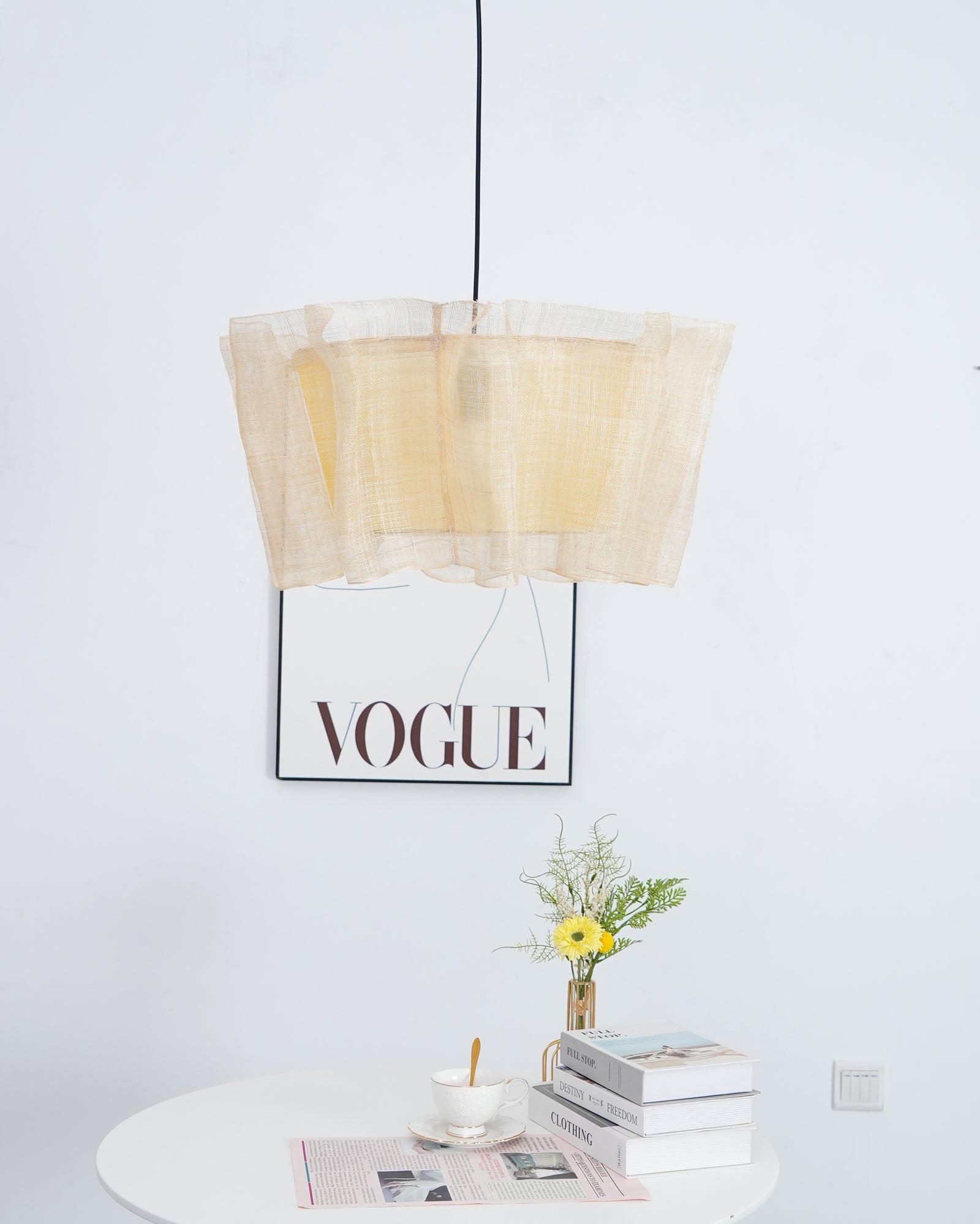 Flaxen Weave Pendant Lamp – Vakkerlight