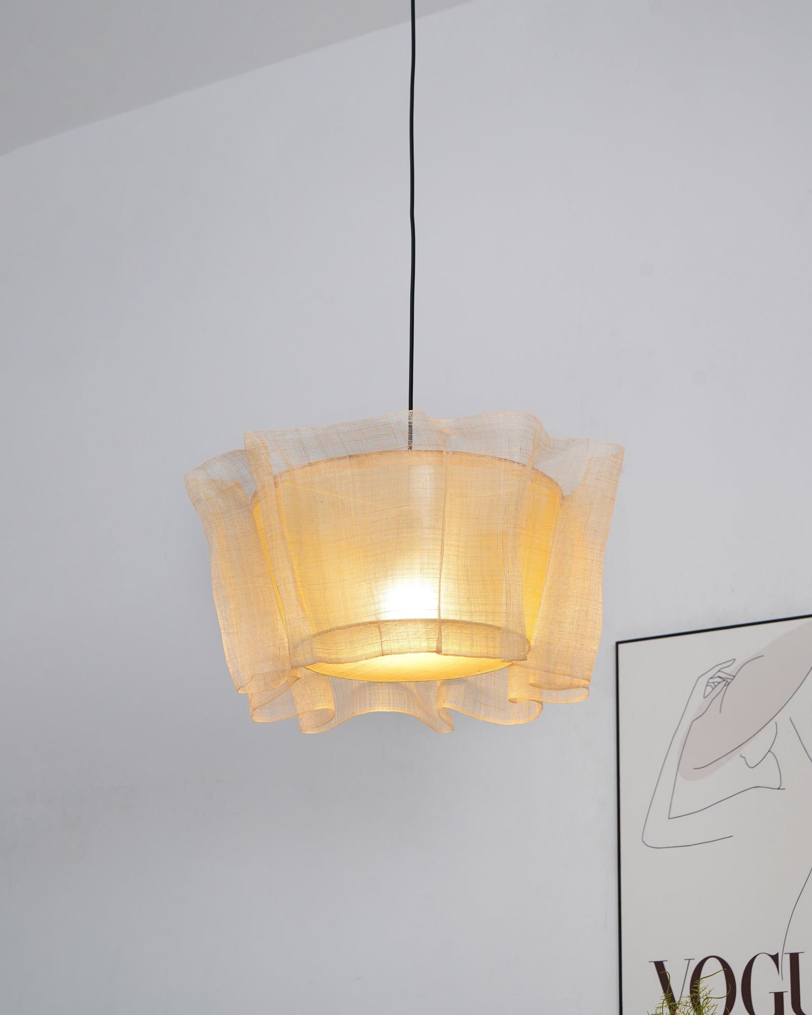 Flaxen Weave Pendant Lamp – Vakkerlight