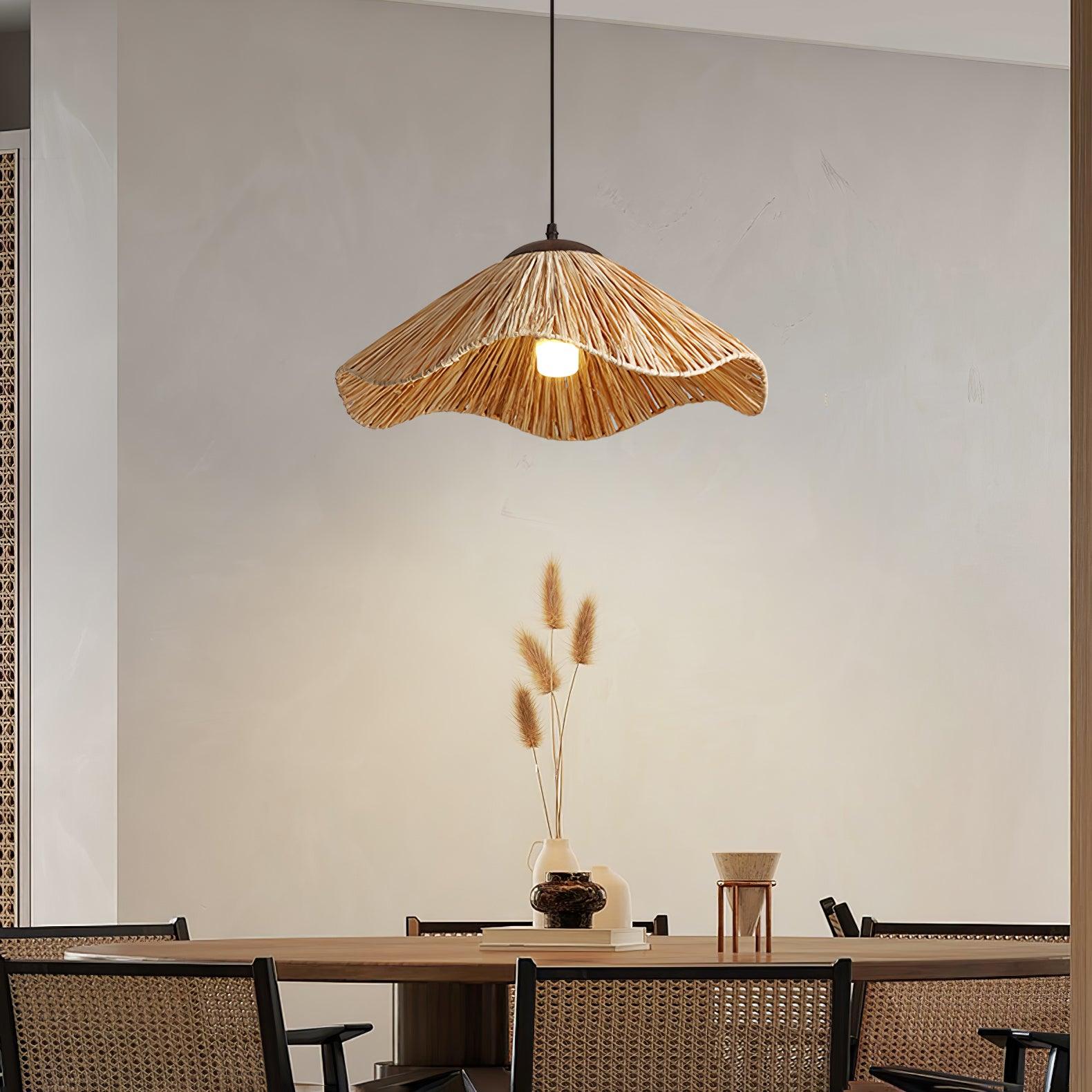 Straw Weaving Pendant Lamp – Vakkerlight