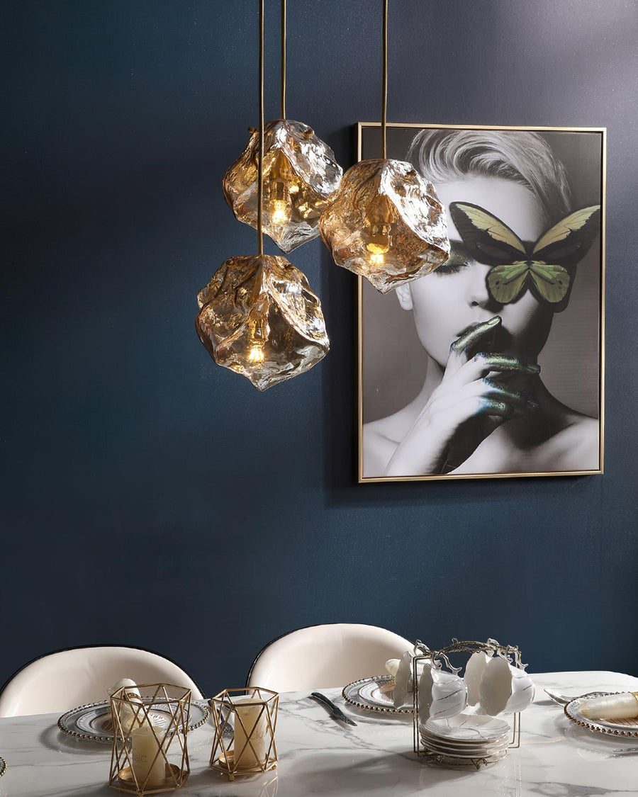 Illyria Ice Glass Pendant Lamp – Vakkerlight