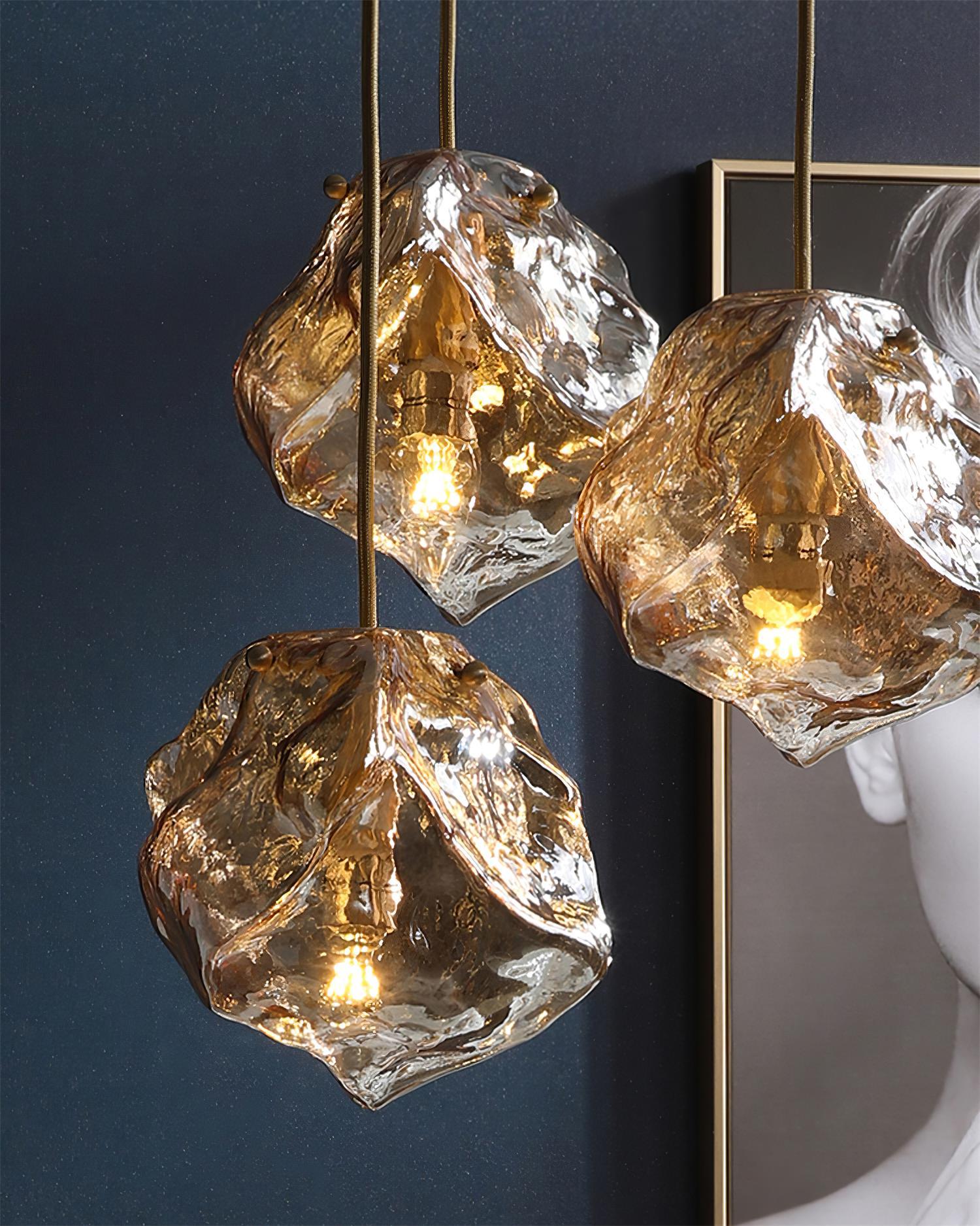 Illyria Ice Glass Pendant Lamp – Vakkerlight