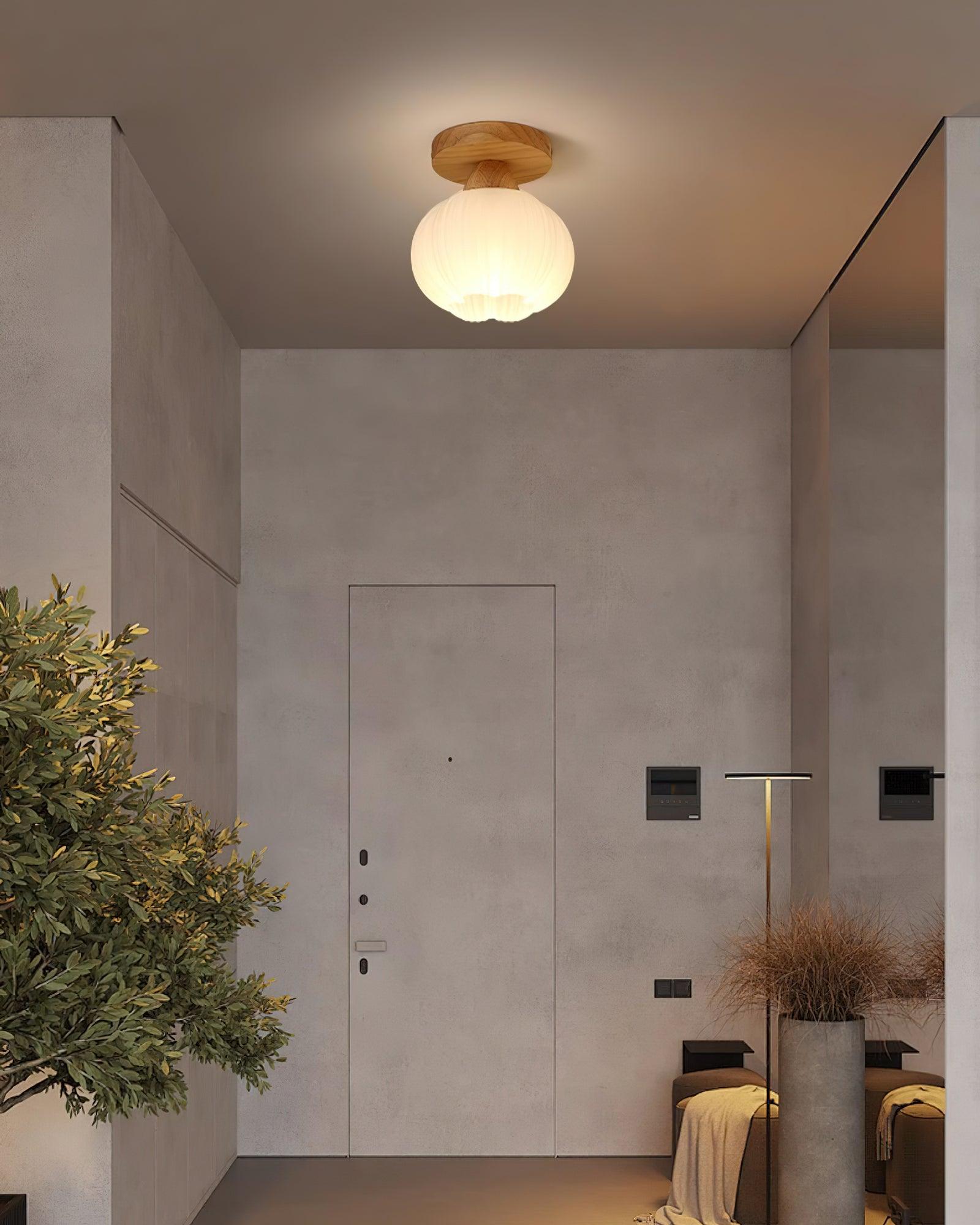 Large Flower Bag Ceiling Lamp – Vakkerlight