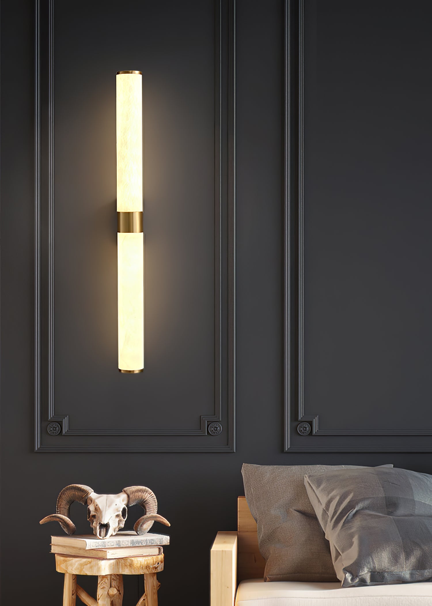 Line Alabaster Wall Light – Vakkerlight