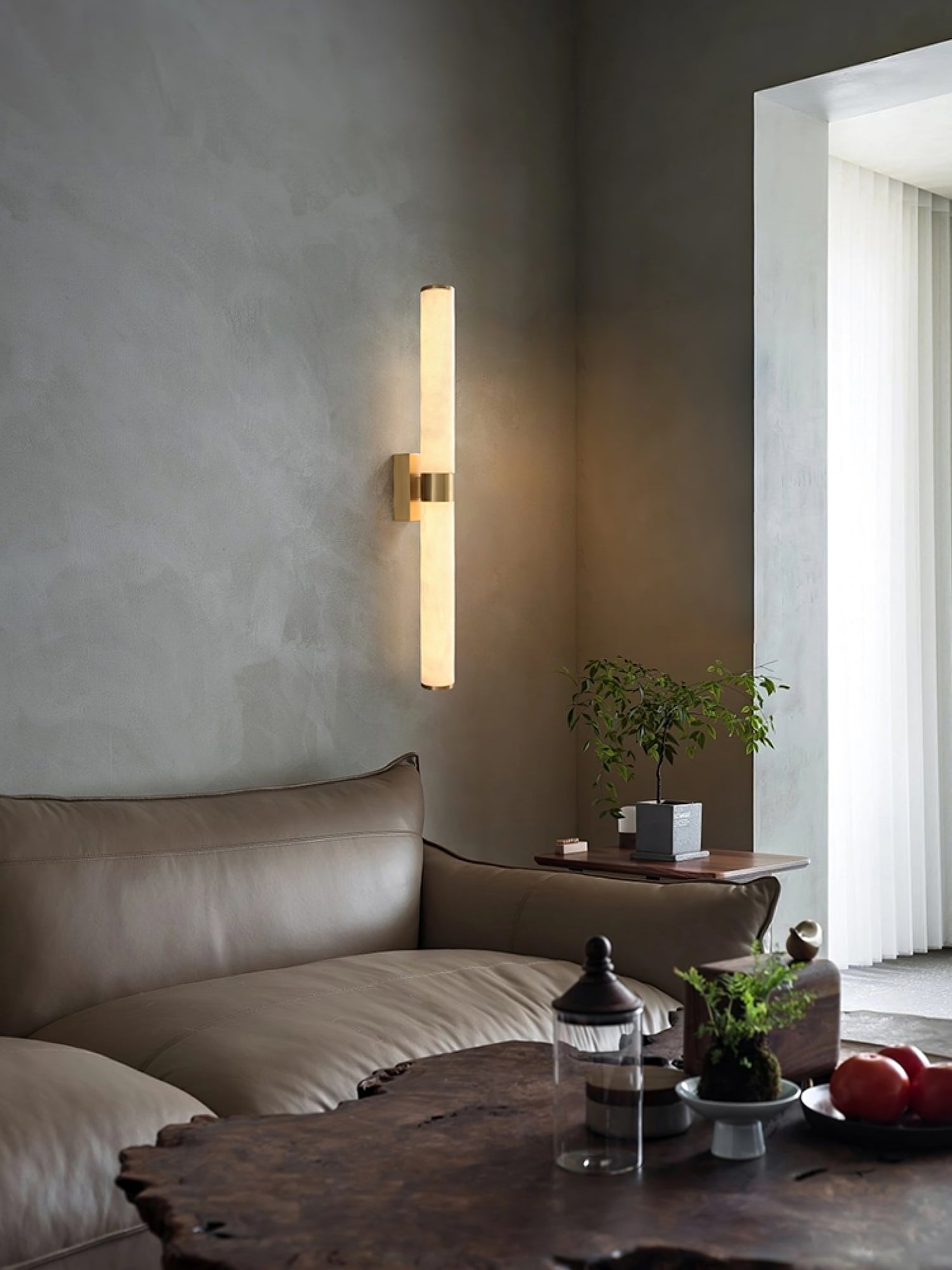 Line Alabaster Wall Light – Vakkerlight