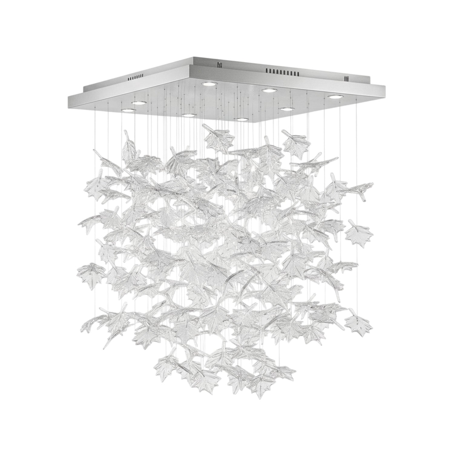 Multicolor Crystal Maple Leaf Chandelier – Vakkerlight