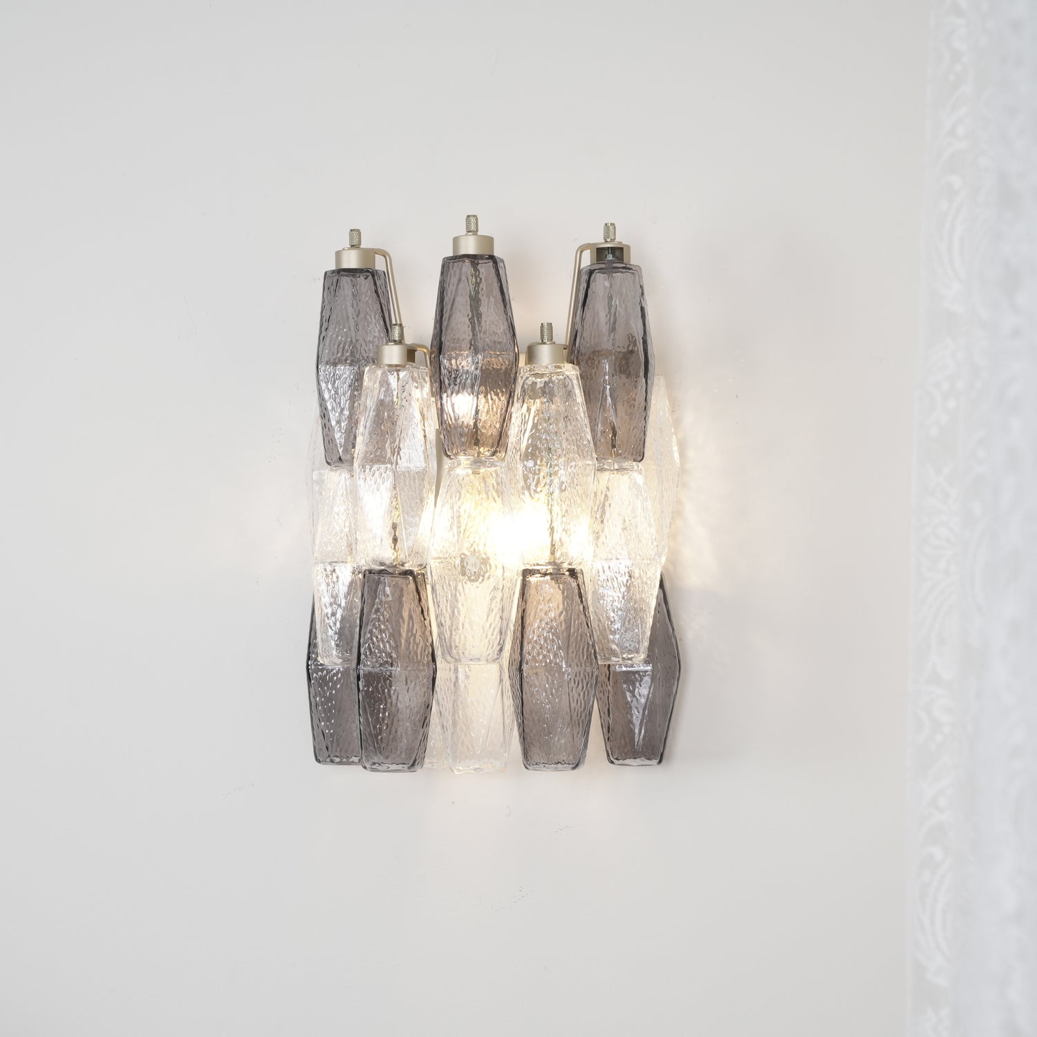 Rhombus Glass Wall Lamp – Vakkerlight