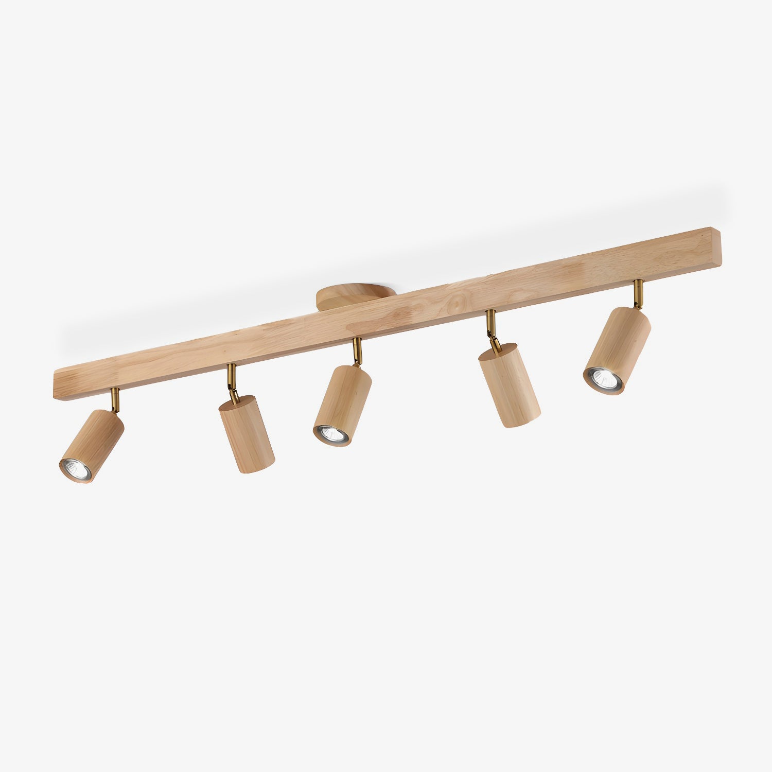 Natural Wood Beam Spotlight Light – Vakkerlight