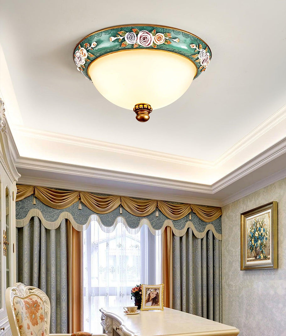 Pastoral Bowl Ceiling Light – Vakkerlight