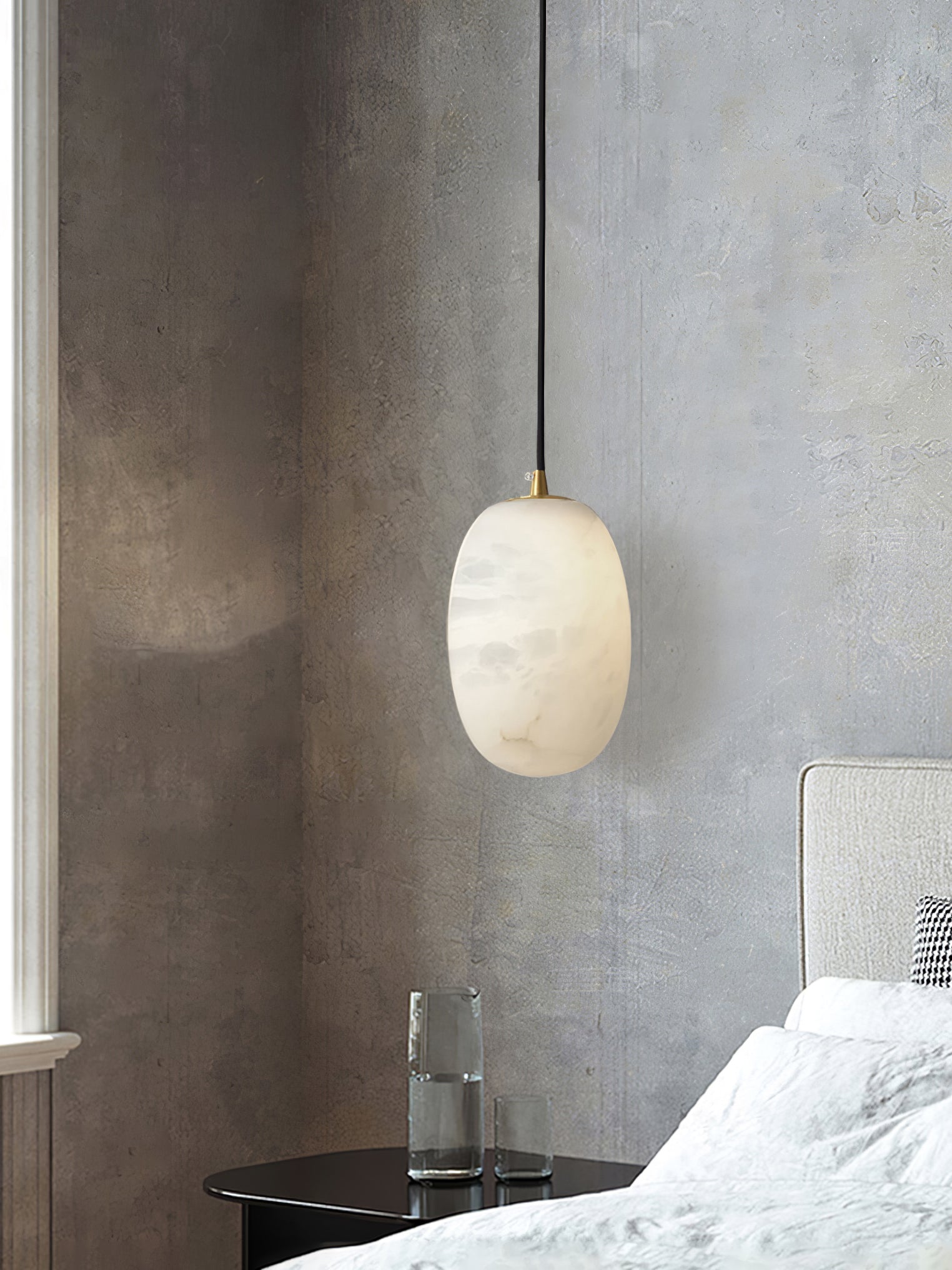 Pebble Alabaster Pendant Lamp – Vakkerlight