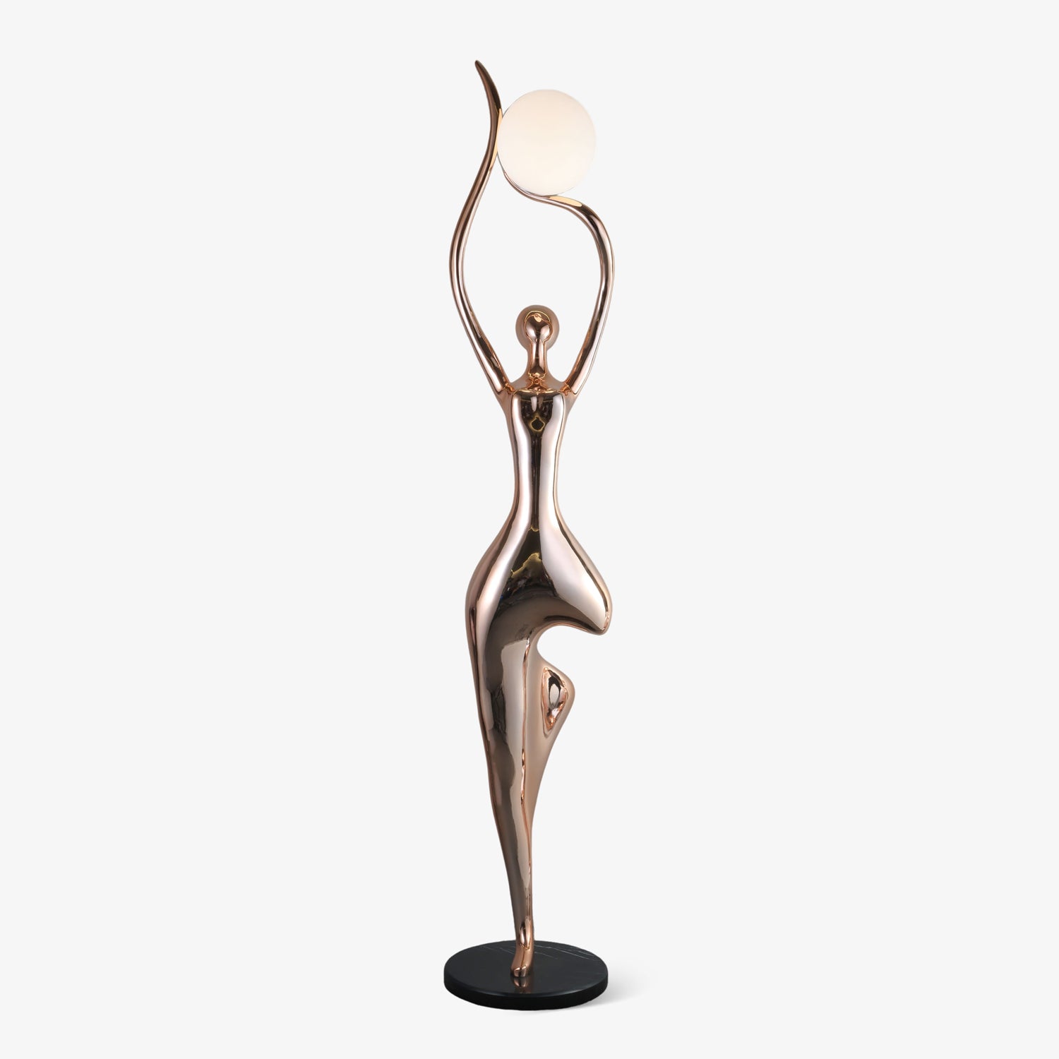 Pose Yoga Sculpture Floor Lamp – Vakkerlight