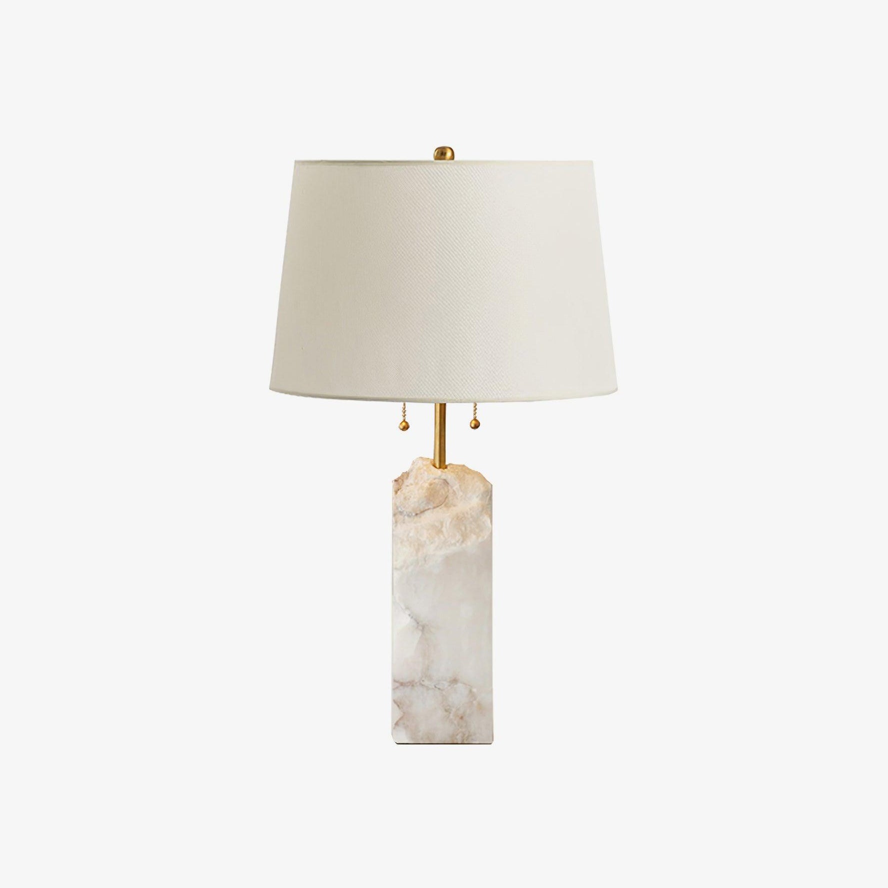 Raw Alabaster Table Lamp – Vakkerlight