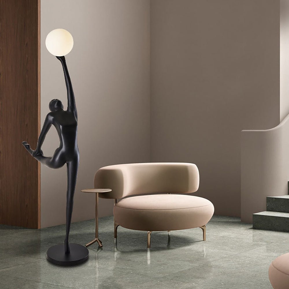 Rhythmic Gymnast Sculpture Floor Lamp – Vakkerlight