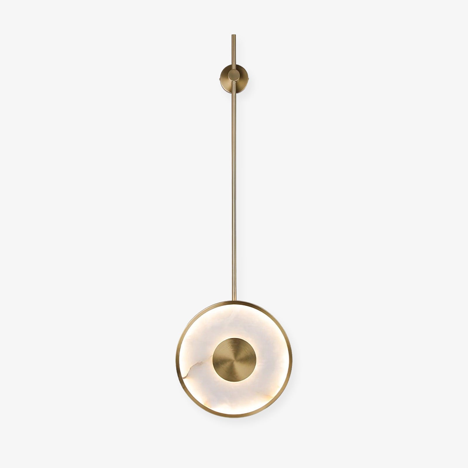 Round Alabaster Wall Lamp – Vakkerlight