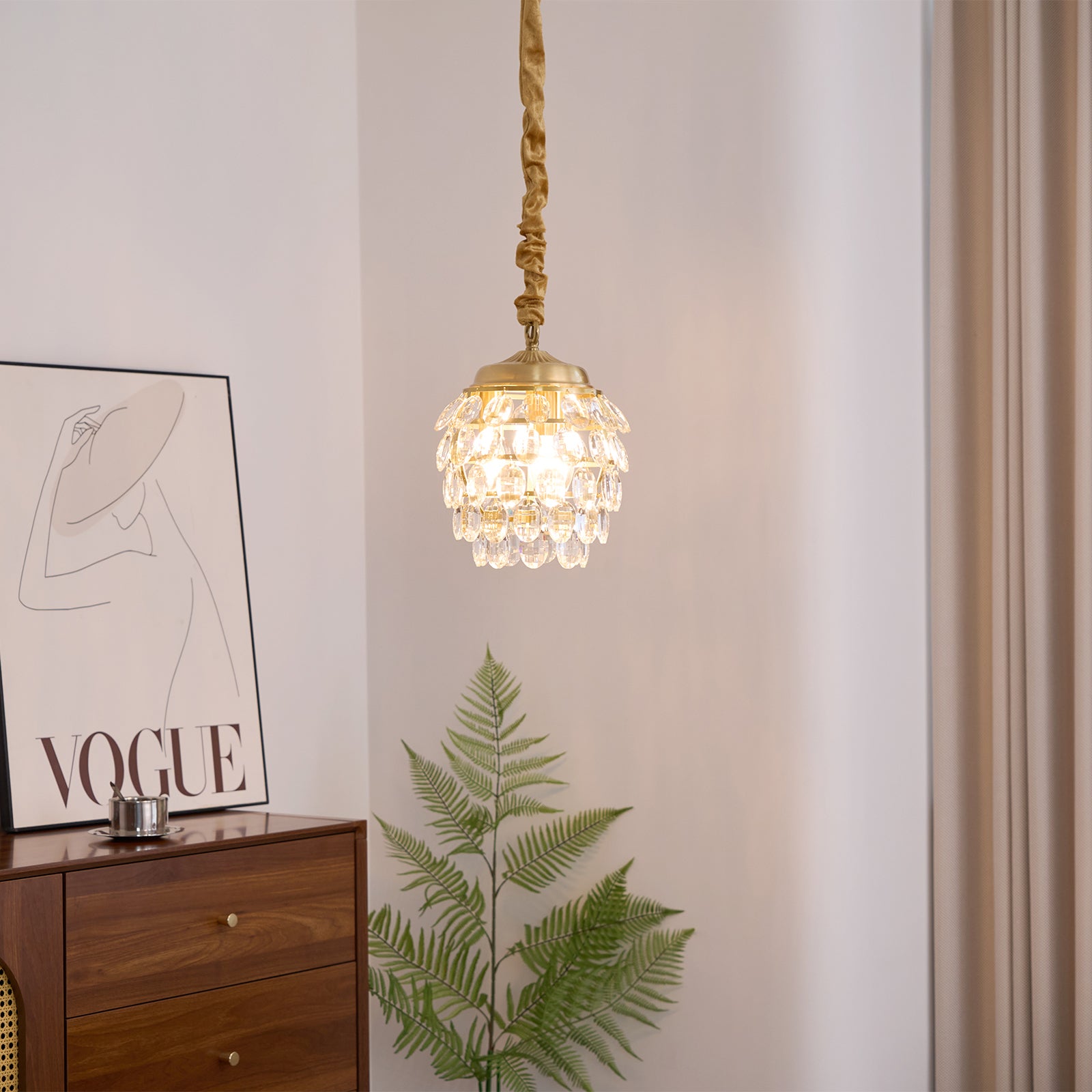 Roxanne Crystal Pendant Light – Vakkerlight
