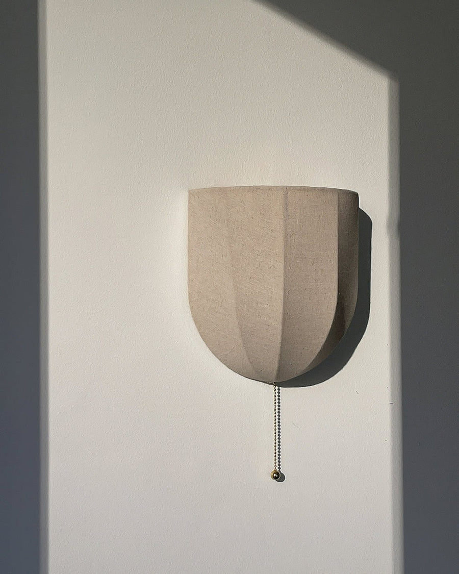 Sienna Linen Wall Sconce – Vakkerlight