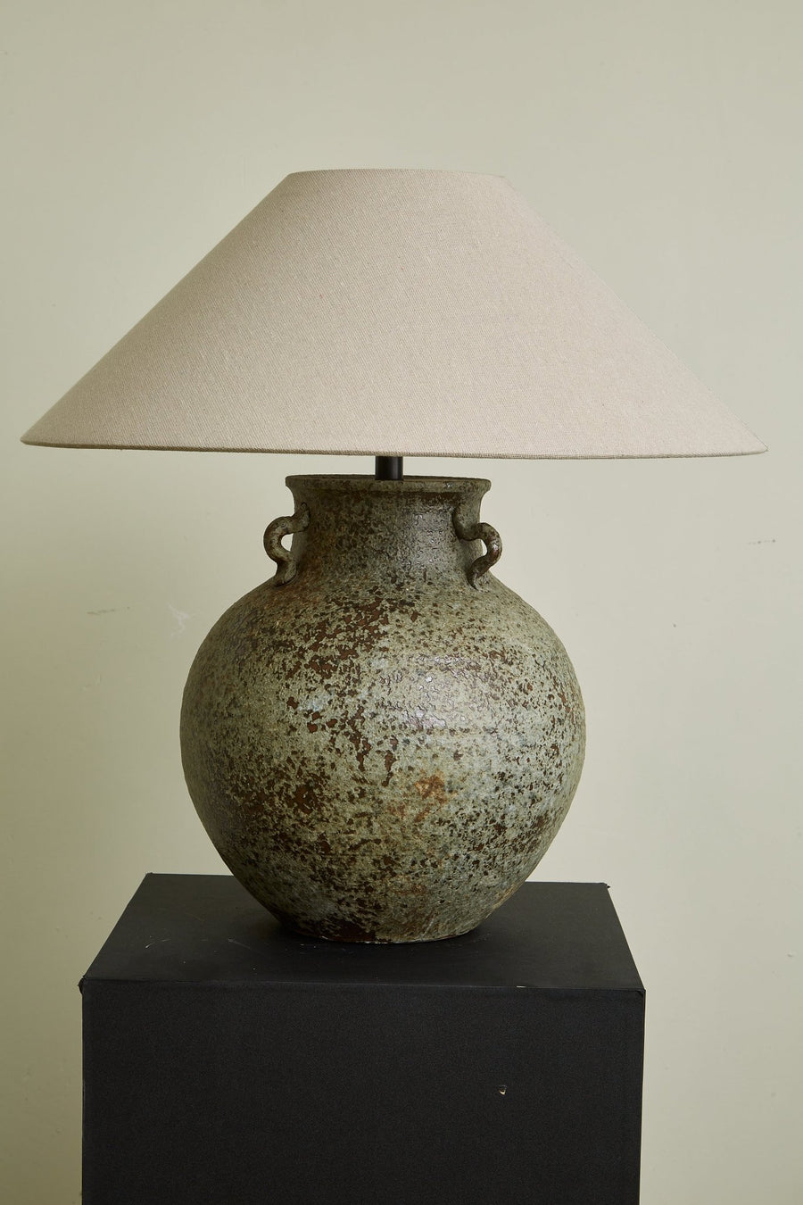 Verdigris Handle Table Lamp – Vakkerlight