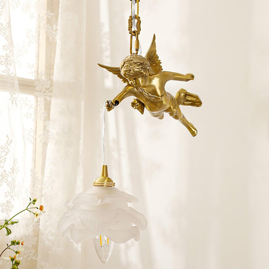 Vintage Angel Pendant Light – Vakkerlight