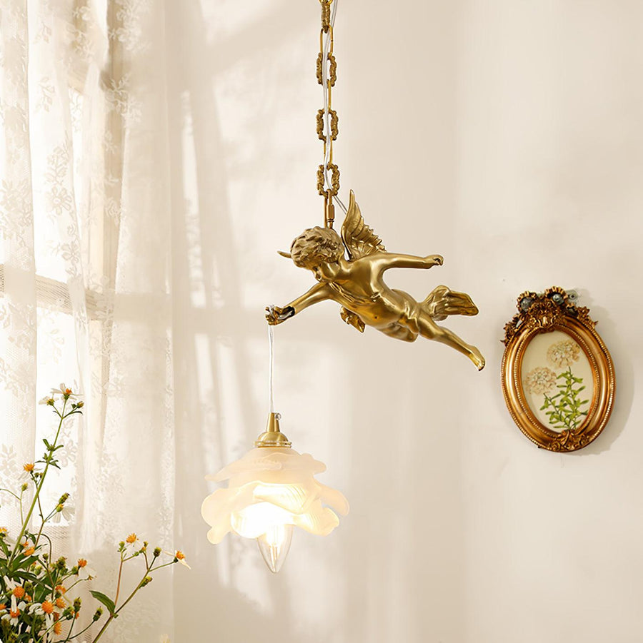 Vintage Angel Pendant Light – Vakkerlight
