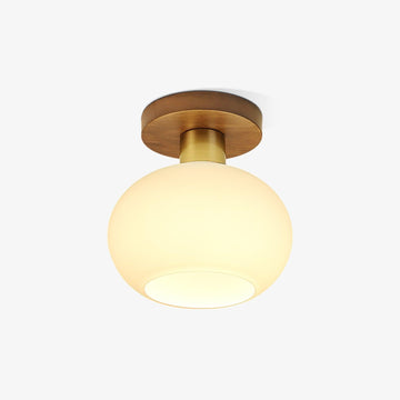 White Shell Ceiling Lamp – Vakkerlight
