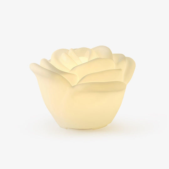 White Rose Shaped LED Table Lamp – Vakkerlight