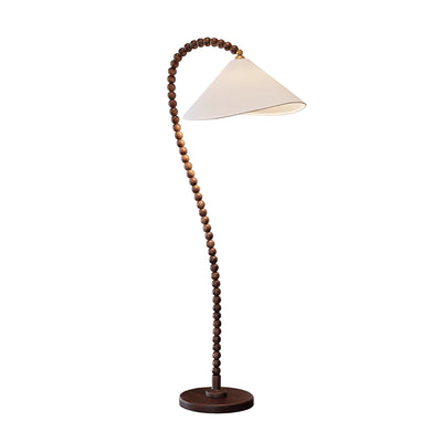 Wooden Bead Floor Lamp – Vakkerlight