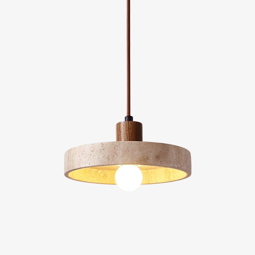 Piedra Travertine Pendant Light – Vakkerlight
