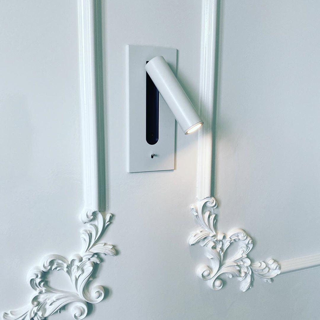 Folded Back Bedside Wall Lamp – Vakkerlight