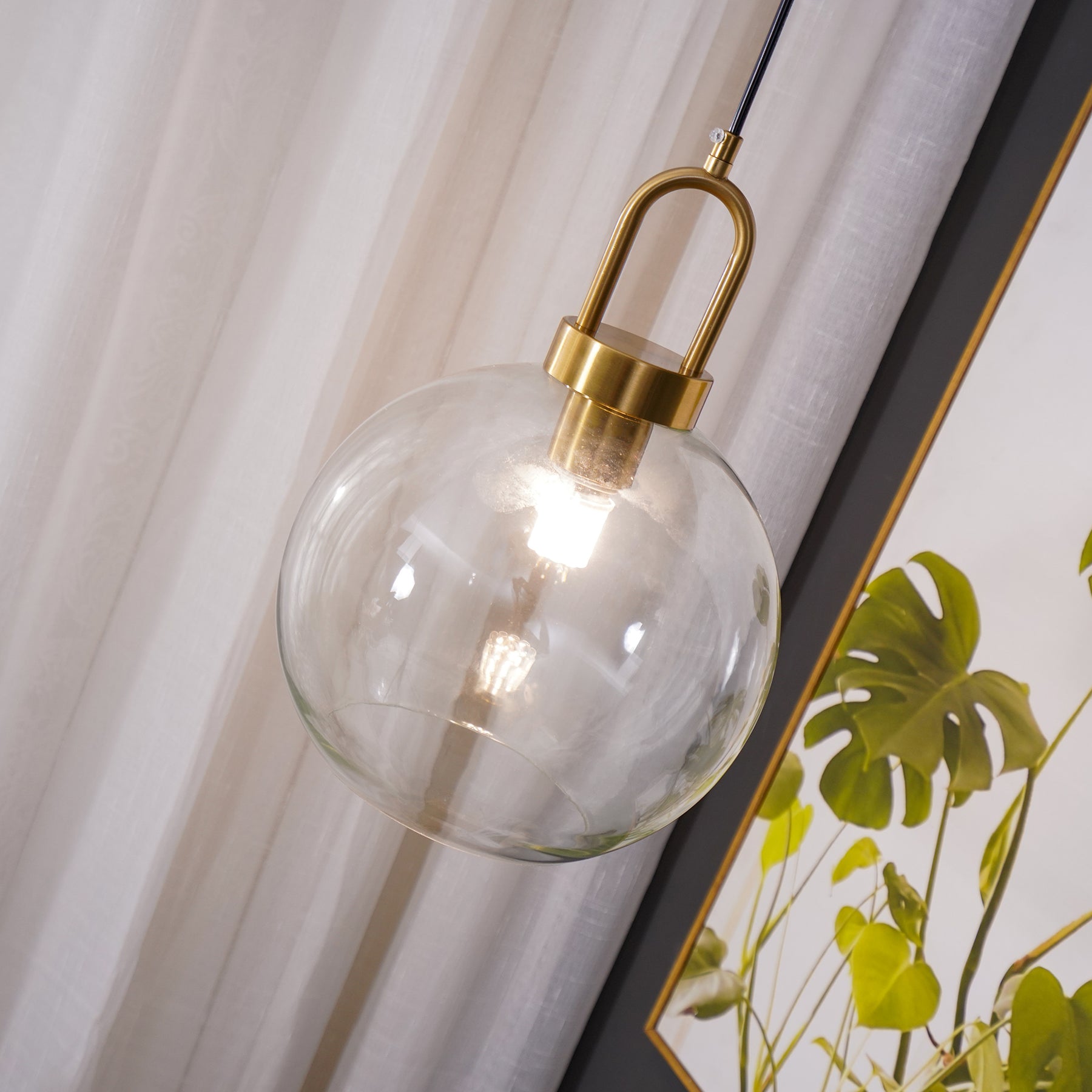 Pendulum Glass Pendant Lamp – Vakkerlight