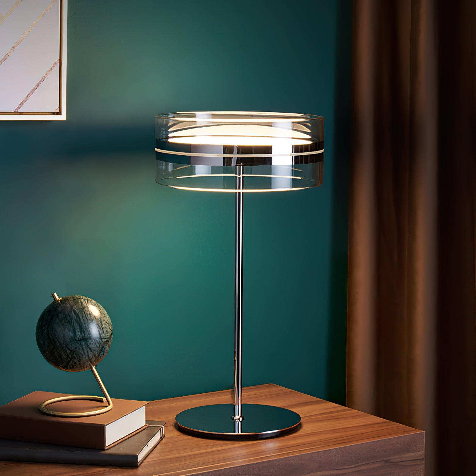 Impex Florina Chrome Table Lamp – Vakkerlight