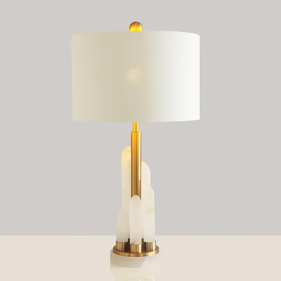 Orbit Metal Alabaster Table Lamp – Vakkerlight