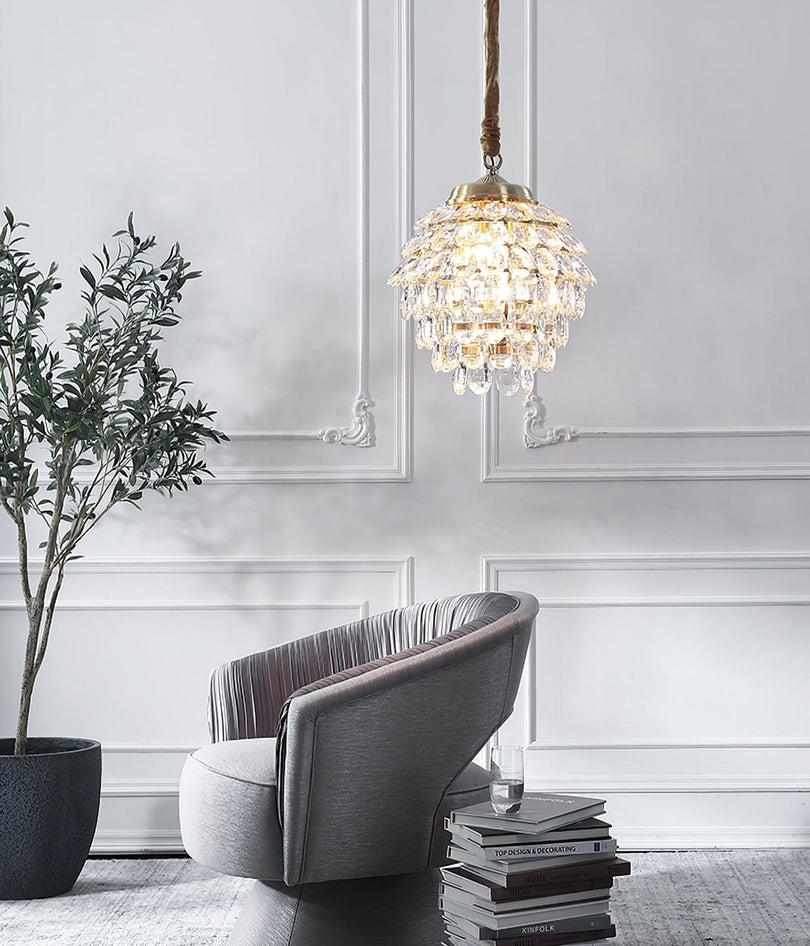 Roxanne Crystal Pendant Light – Vakkerlight