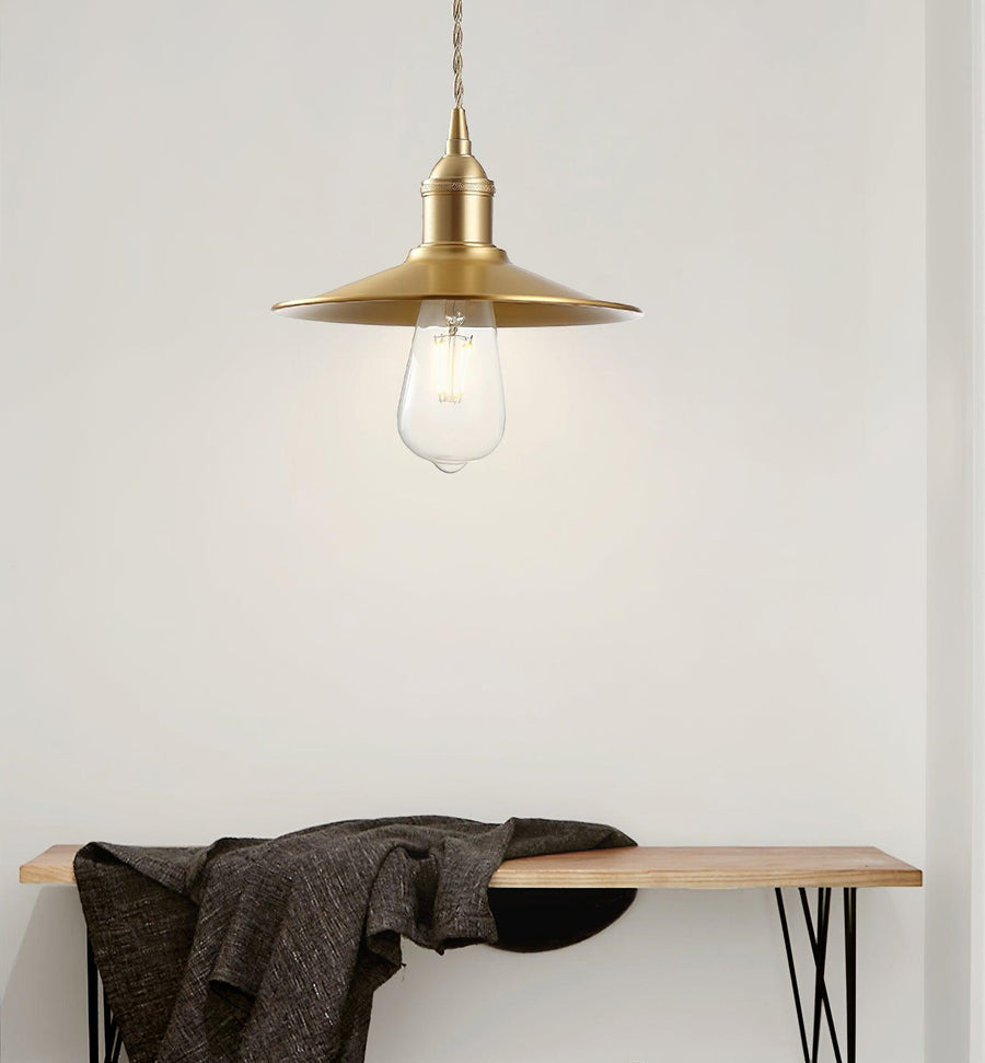 Sleek Flat Pendant Lamp – Vakkerlight