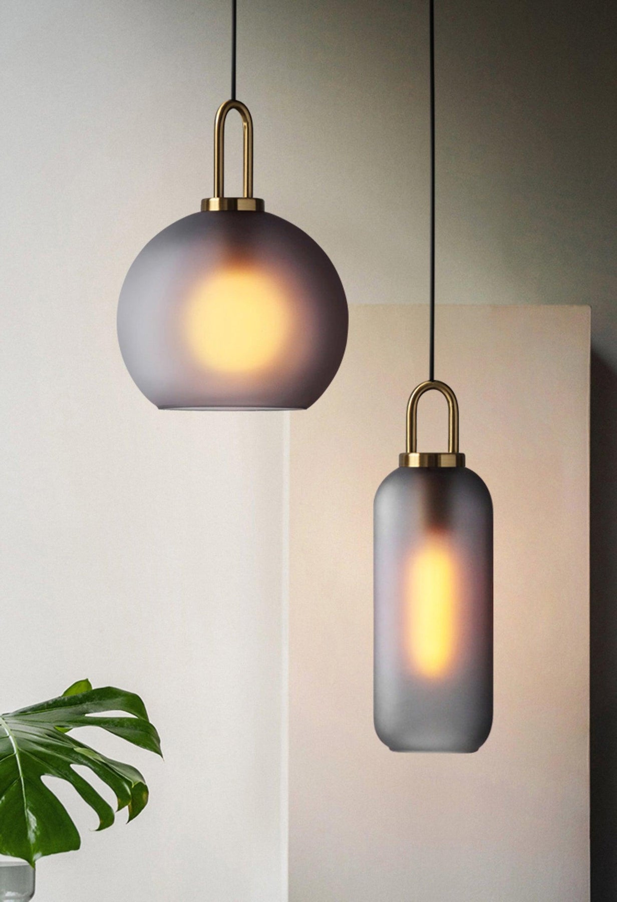 Pendulum Glass Pendant Lamp – Vakkerlight